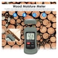LCD Moisture Tester Wood Moisture Meter Pin Type Water Moisture ...