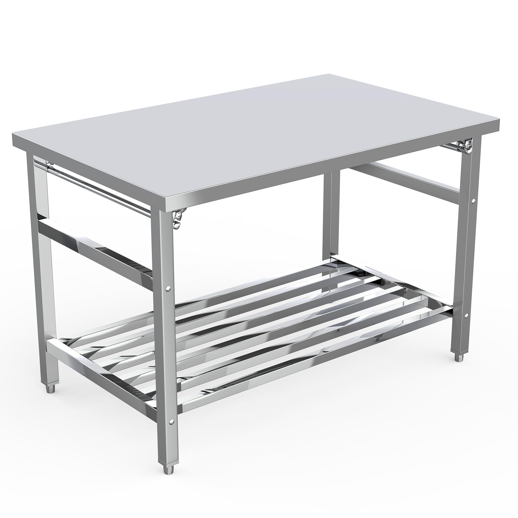 Stainless Steel Work Table 48x24 Inch,Folding Australia | Ubuy
