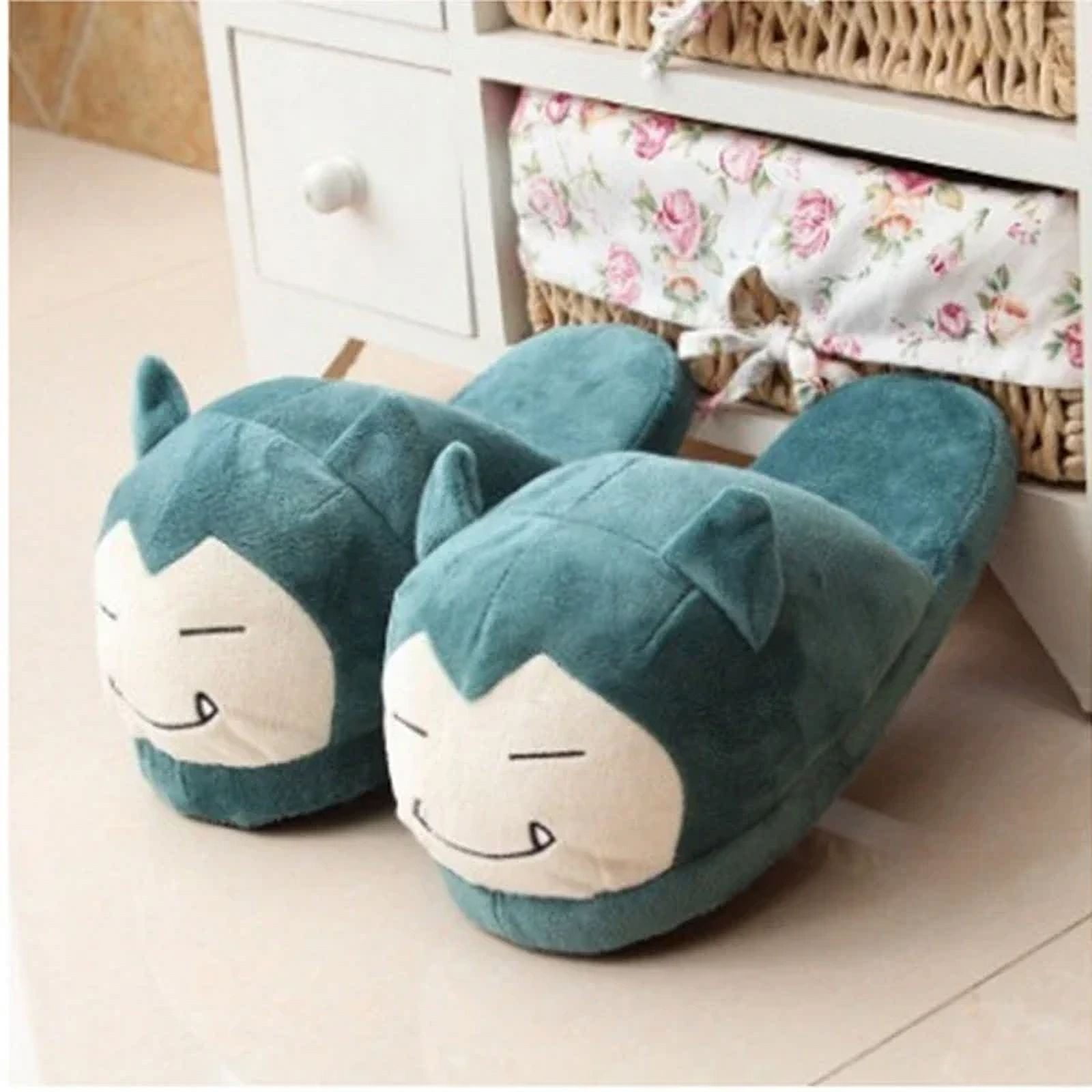Click here for Wdaidj 280mm Pokemon Gengar Snorlax Winter Slipper... prices