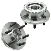 Detroit Axle - 2WD Front Wheel Bearing Hubs for 1997-2004 Dodge Dakota ...