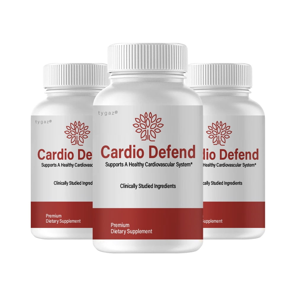(3 Pack) Cardio Defend Capsules - CardioDefend Capsules - Walmart.com