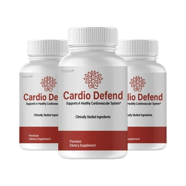 (3 Pack) Cardio Shield - Advanced Blood Pressure Support Capsules ...