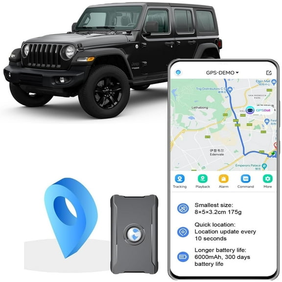 GF-07 GPS Tracker – Magnetic Real-Time Car Locator, Anti-Theft Device ...