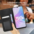 Case for LG G8X ThinQ Leather case, PU leather wallet case, and the ...