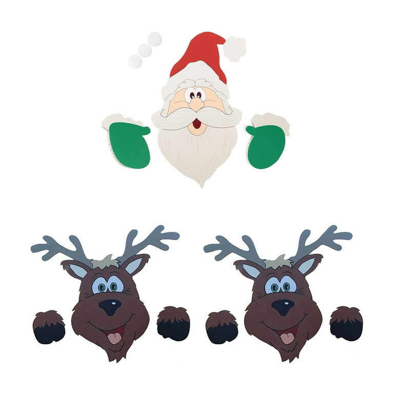 Sneaky Santa Clipart Jpeg