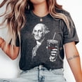 Vintage Grunge 250th America Anniversary Graphic Tee George Washington ...