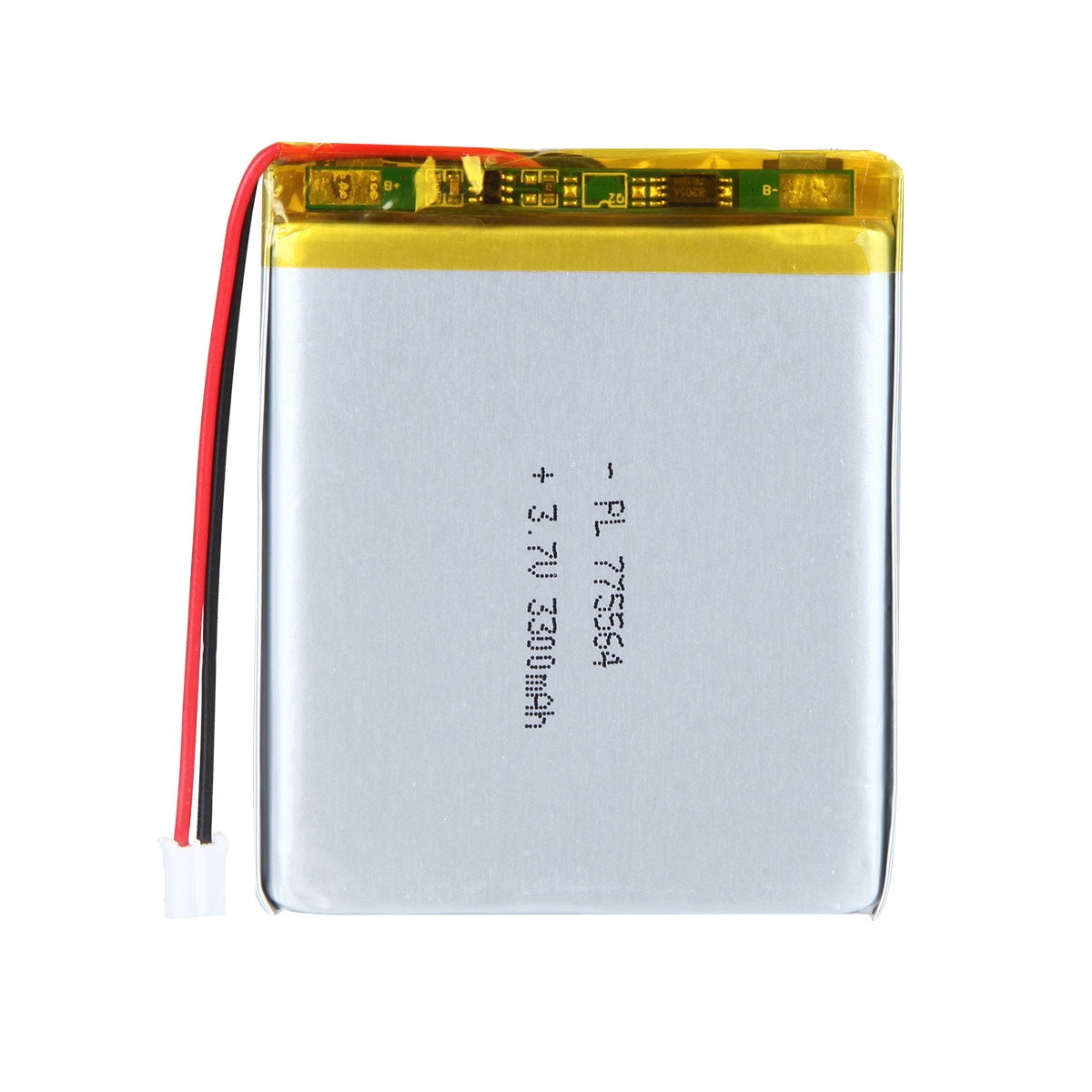 YDL 3.7V 3300mAh Battery 775564 Lithium Polymer Ion Rechargeable Li-ion ...