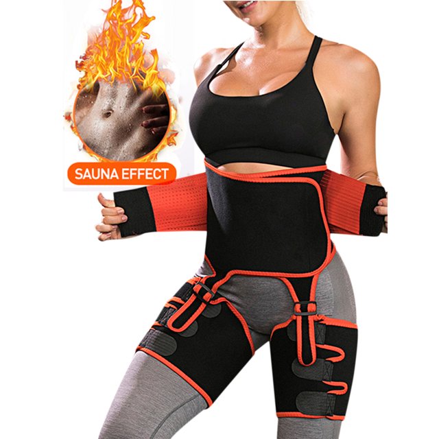 3 in 1 Adiustable Waist Trainer for Women Waist and Thigh Trimmer ...