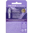 Trojan Her Pleasure Sensations Lubricated Condoms, 3ct HSA/FSA Eligible - Walmart.com