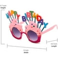 LNGOOR Happy Birthday Party Sunglasses, Funny Sunglass Photo Props ...