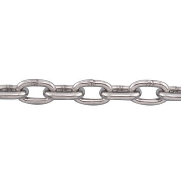 Stainless Steel 316 Chain 5/32" (4mm) Chain (by the foot) - Walmart.com