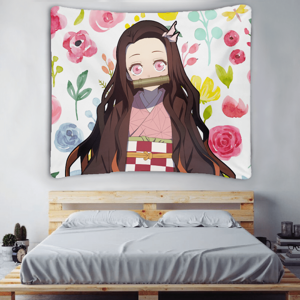 Demon Slayer Hanging Photography Backdrops Pretty Attractive Animation ...