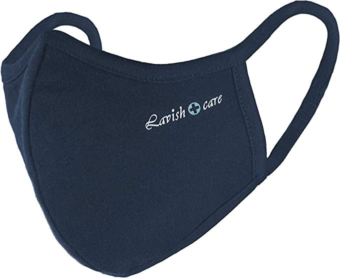 Lavish Care Cloth Face Mask - Washable & Reusable - 5 Layers - Cotton ...