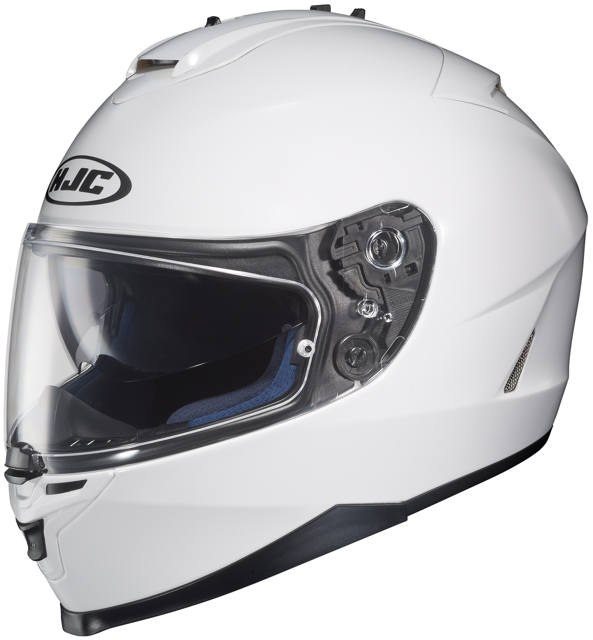 HJC IS-17 Solid Color Helmets White XLG 0818-0109-07 - Walmart.com