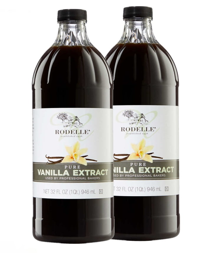 2 Pack | Rodelle Pure Vanilla Extract, 32 oz - Walmart.com