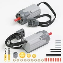 35PCS 88004 Power Functions Enhanced Black Servo Motor Compatible with ...