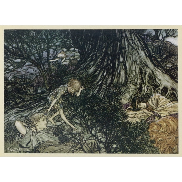 Shakespearepuck Poster Print By Mary Evans Picture Libraryarthur ...