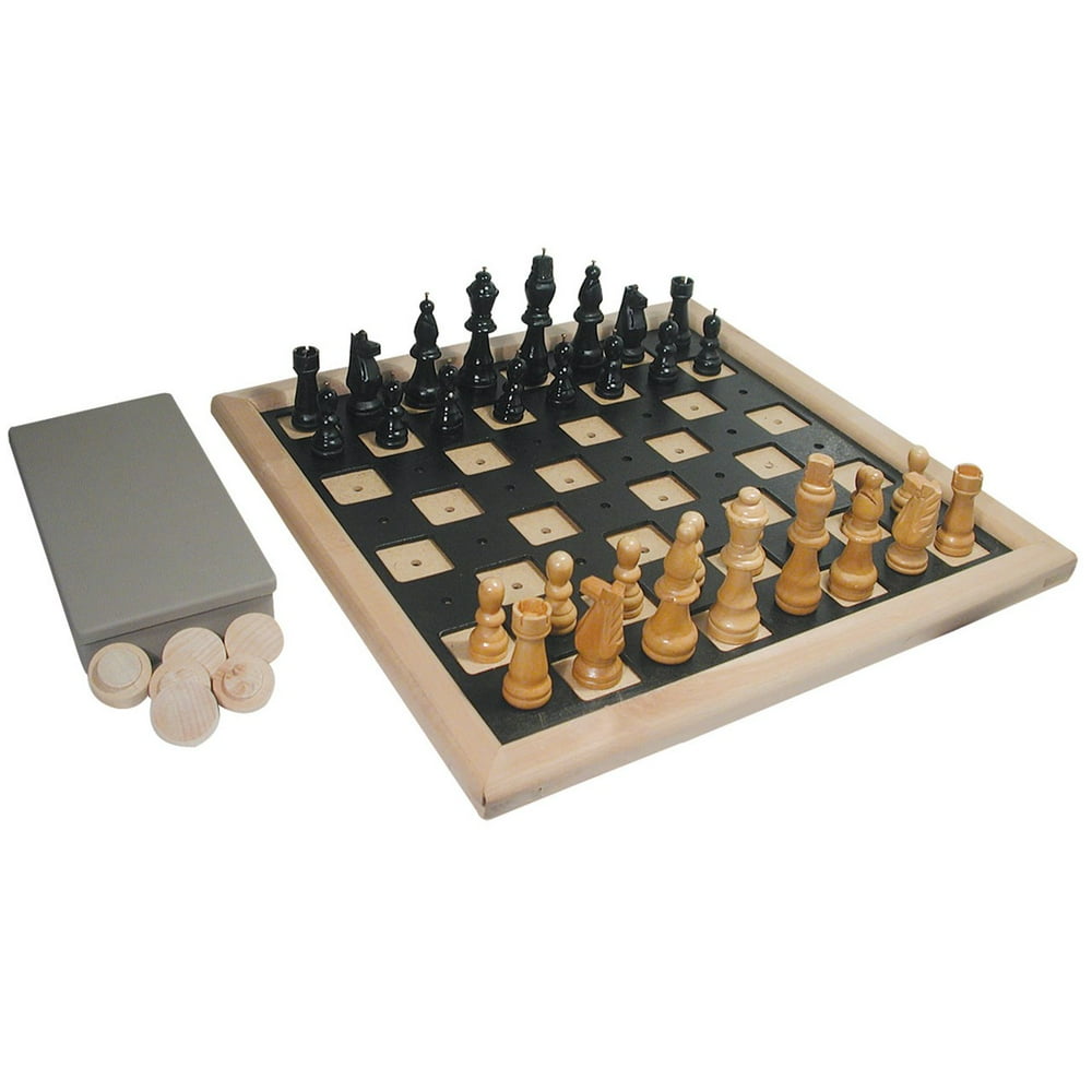 Deluxe Chess and Checkers Set - Walmart.com - Walmart.com