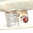 ELANZAA JEWELS- Artisanal 925 Sterling Silver Handmade Fine Ring Smooth ...
