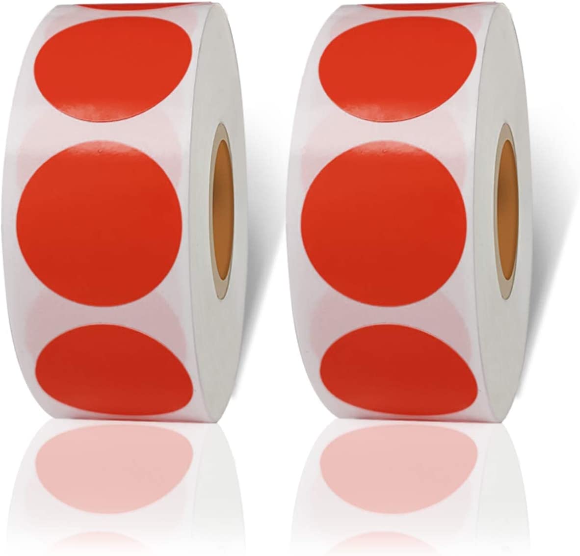 Color Code Circle Stickers 2000Pcs Dot Stickers, 1 Inch Round Write ...