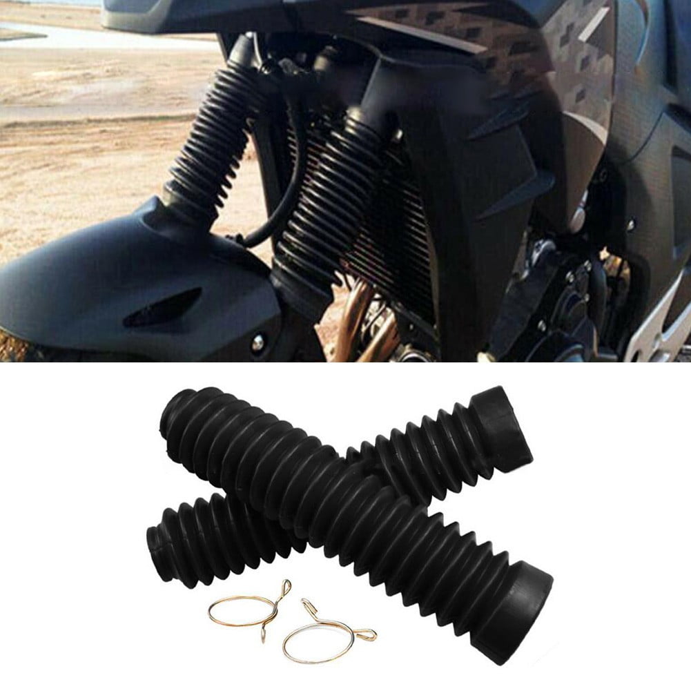 BAMILL 2*Fork Bellows Universal Off-road Motorcycle Rubber Boot Dust ...