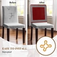Chair Covers Set of 4 Geometric Greek Key Design Chair Slipcover ...