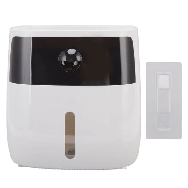 Tissue Holder Wall Mounted Toilet Paper Box Waterproof Roll Paper ...