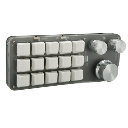 One Handed Programmable Keypad, Multifunctional Mechanical Keyboard ...