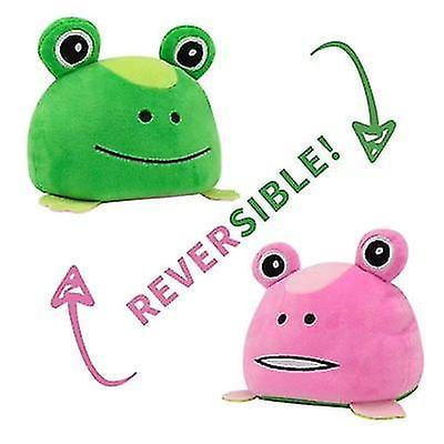 Double-sided Reversible Animal Plush Toy 15 Cm Christmas Gift For ...