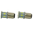 Rebaydo 2pcs BAY15D LED Bulb 1154 6 Volt AC or DC Dual Filament (Color ...