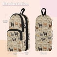 ALAZA Farm Animals Sheeps Pencil Case Pen Pouch Stationery Organizer ...