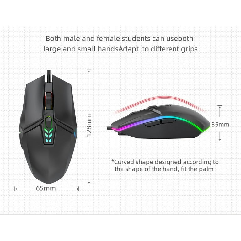 T16 Wired Gaming Mouse MICROPACK GAME SERIES CUPID GM06 GAMING WIRED