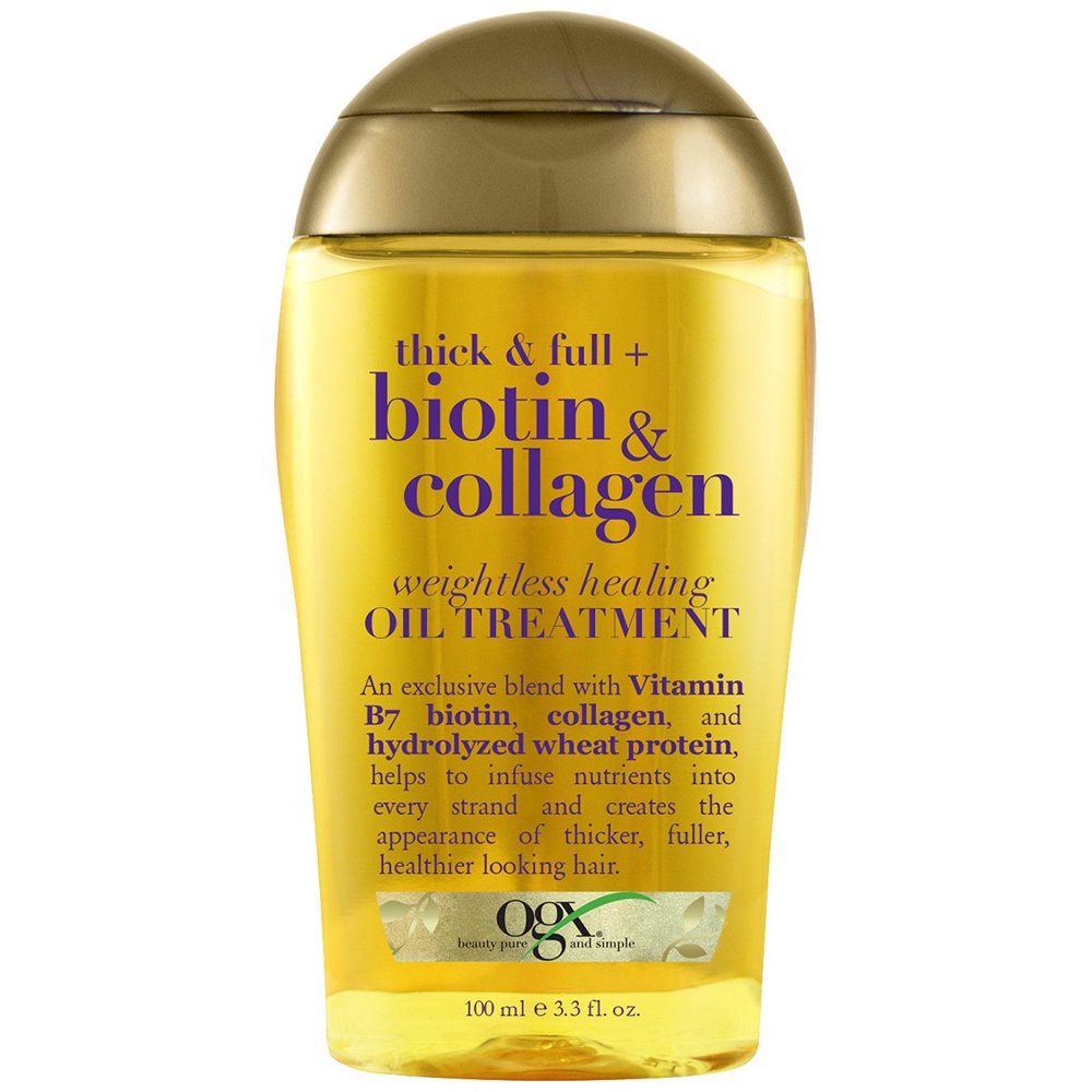 OGX Biotin & Collagen Weightless Healing Oil - Walmart.com - Walmart.com