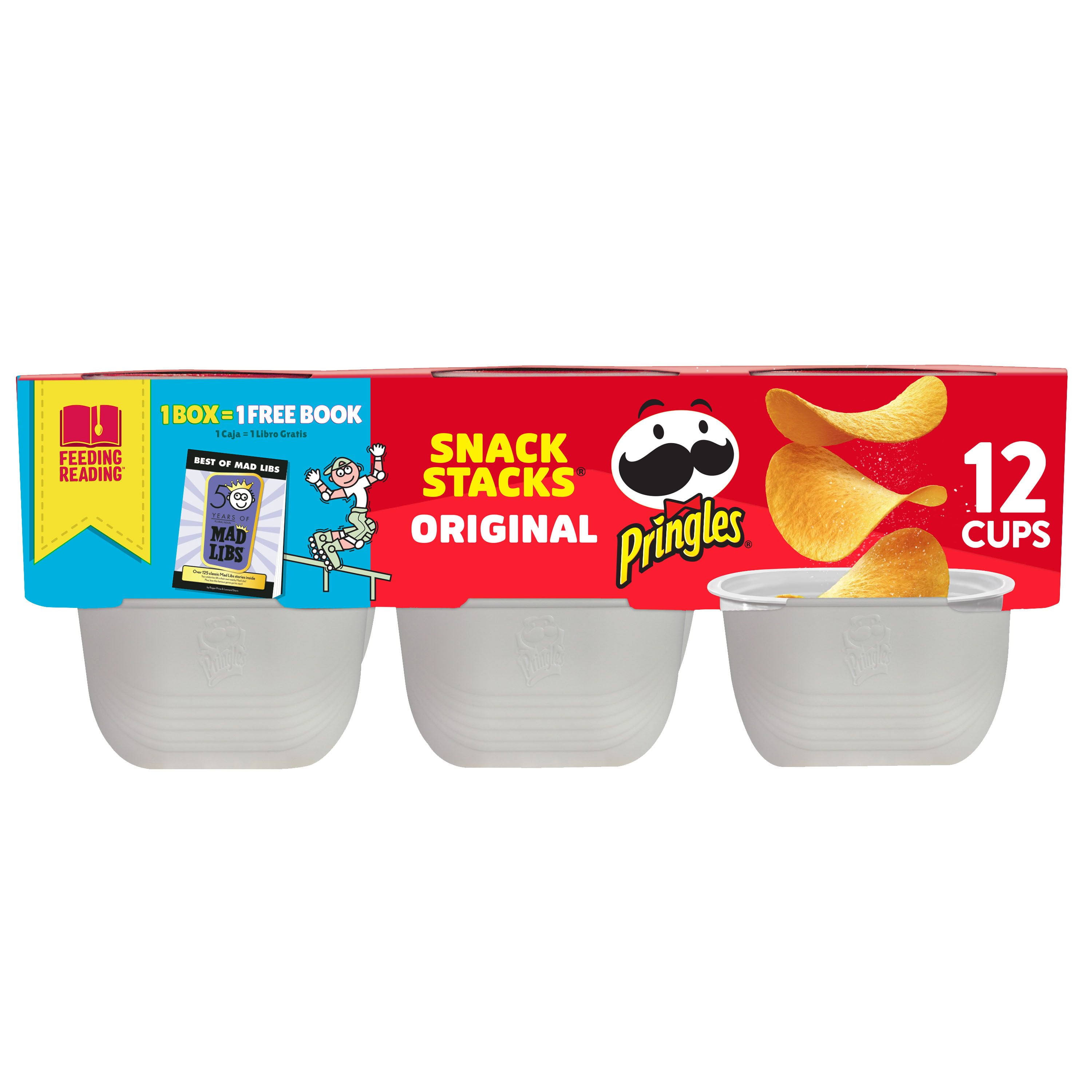 Pringles Potato Crisps Chips, Lunch Snacks, Office and Kids Snacks ...