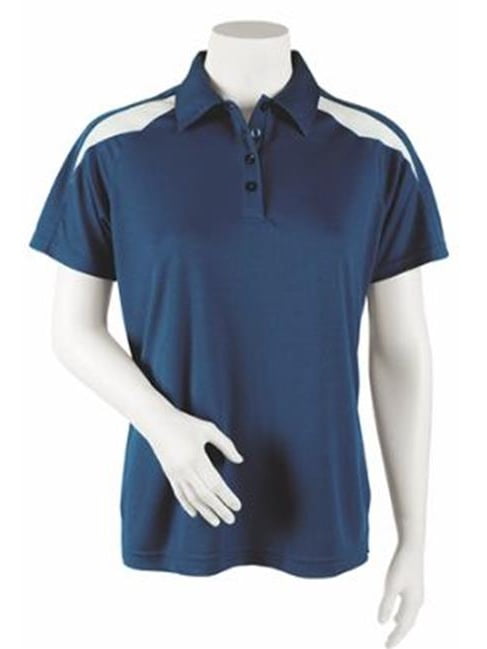 Paragon Products - Paragon Women's Contrast Insert Mesh Sport Shirt ...