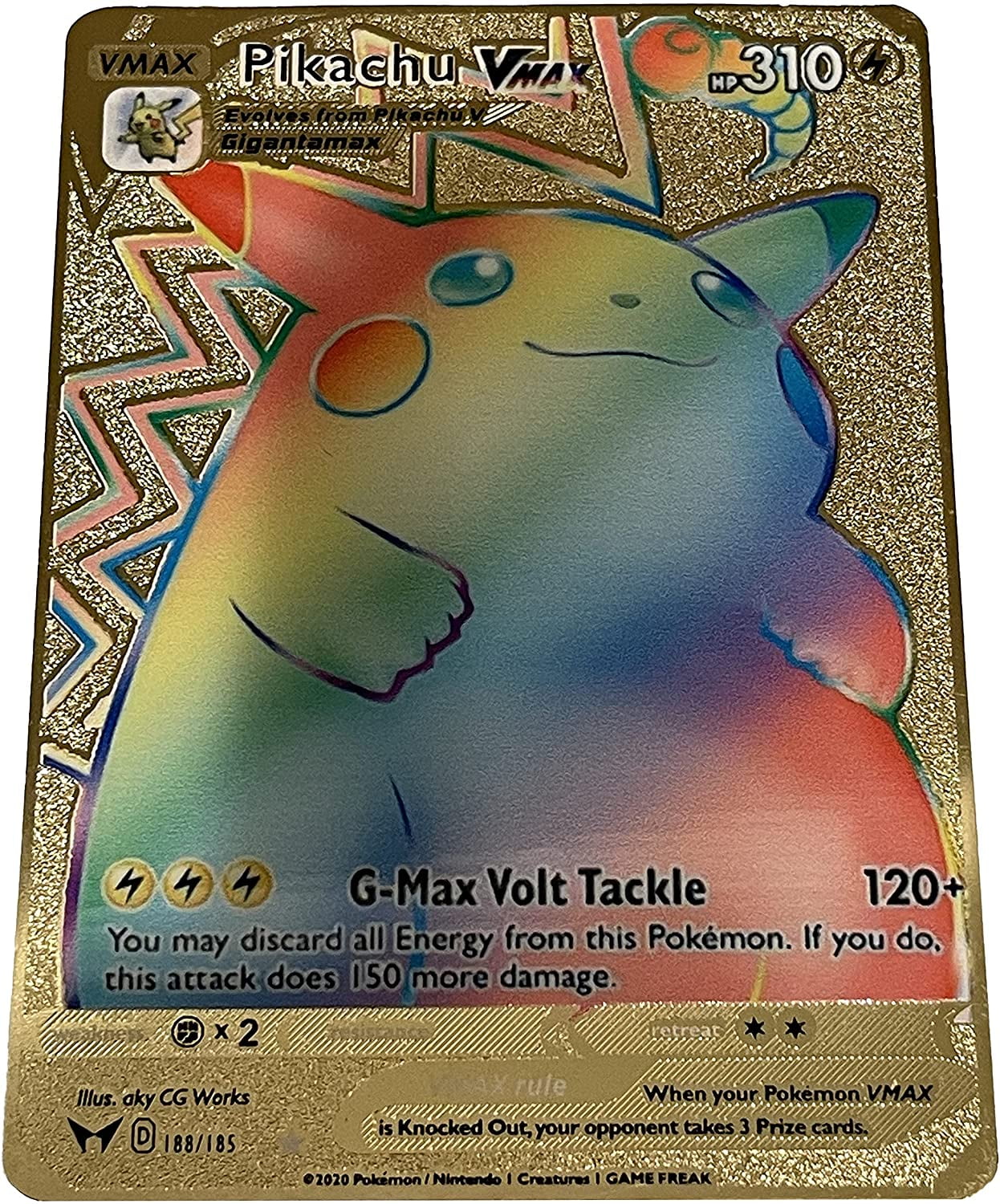 Pokemon Pikachu Card