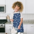 Baseballs and Bats Blue Pattern Teens Aprons, Adjustable Neck Strap ...