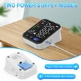 VIIWII Rechargeable Blood Pressure Monitor, LED Display, Upper Arm Cuff, Reliable BP Tool ...