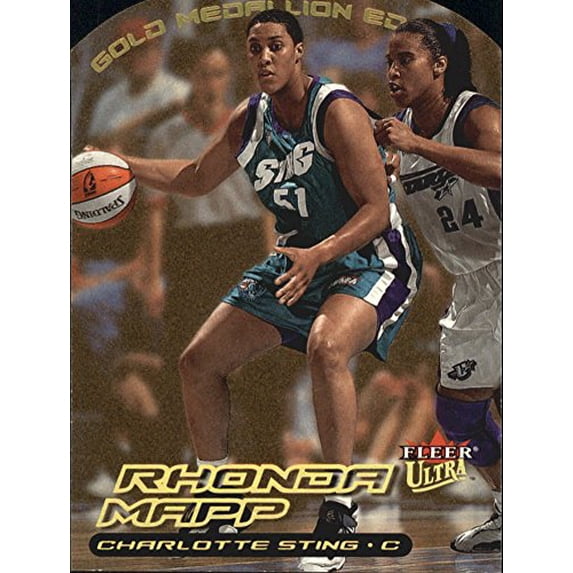 2000 Ultra WNBA Gold Medallion #59 Murriel Page WNBA Basketball Trading ...