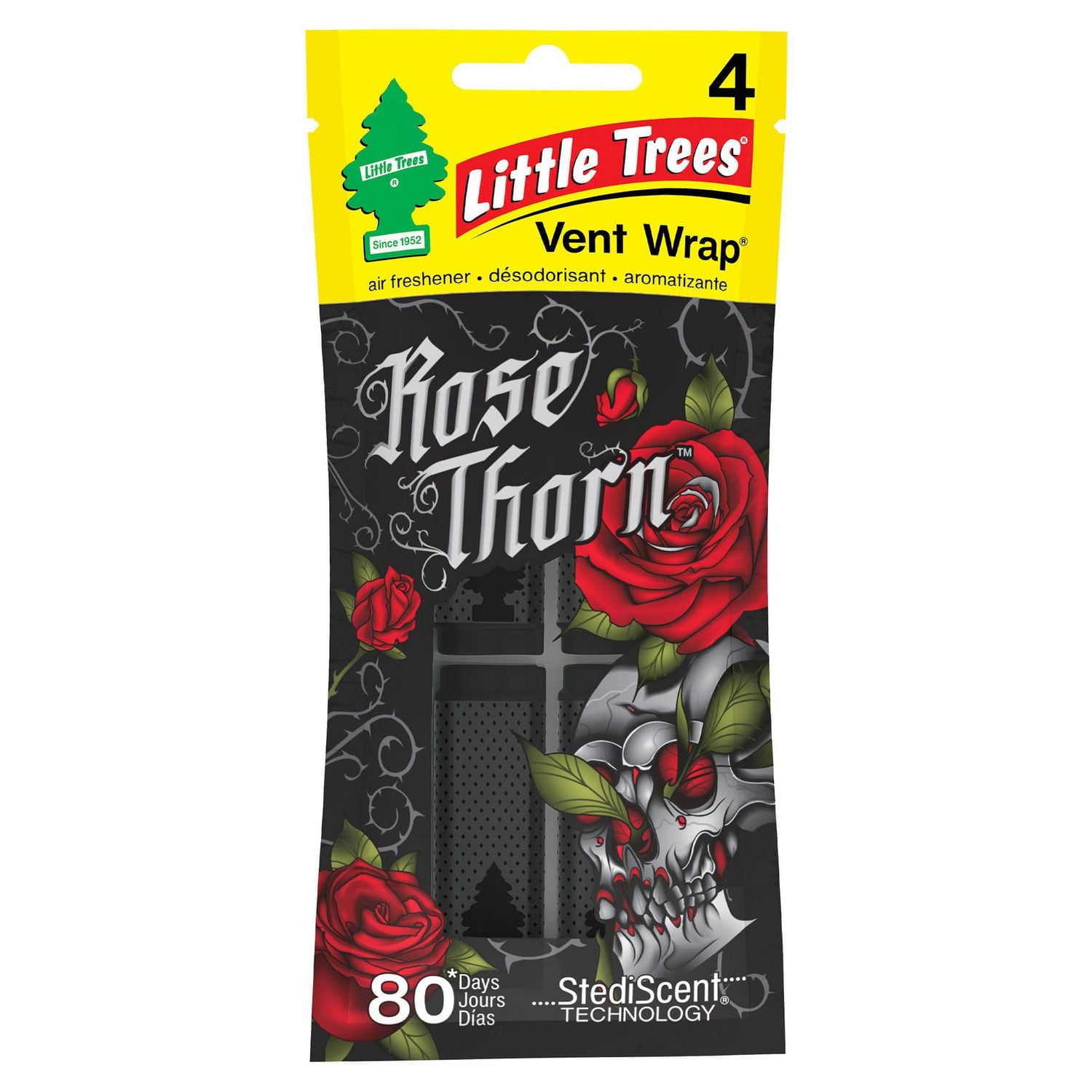 Click here for Little Trees Air Freshener Vent Wrap Rose Thorn 4-... prices