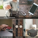 EUWBSSR Faraday Box, Key Fob Signal Shielding Security Box, RFID ...