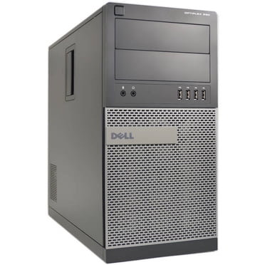 Restored DELL Optiplex 990 Tower Computer PC, Intel Quad-Core i7, 512GB ...