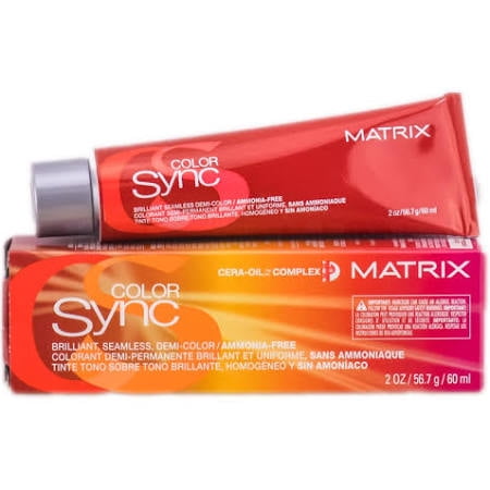 Matrix - Matrix Color Sync, Hair Color, Demi-Permanent Haircolor - 8P ...