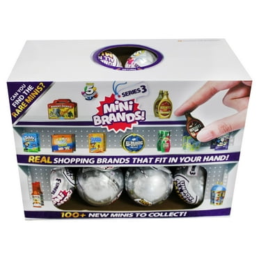 Mini Brands Mystery Capsule Collectible Toy (3 Pack) by ZURU Series 2 ...