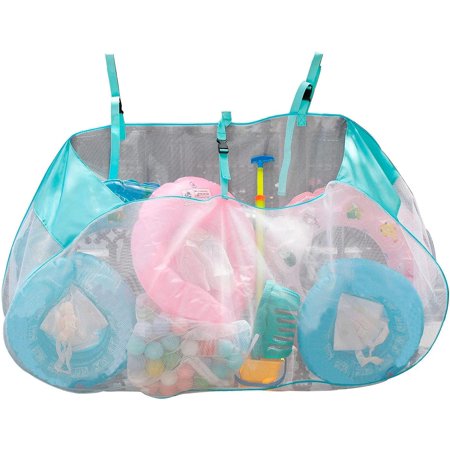 Pool Storage Bag Versatile Pool Organizer Pool Pouch for Floats, Balls ...