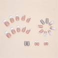 Fofosbeauty 24pcs Press on False Nails Tips, Square Fake Nails, Square ...