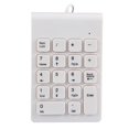Portable Wired 18-Key Numeric Keypad Keyboard Extensions For Financial ...