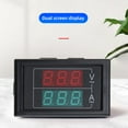 LED 500V 100A Digital Voltmeter Ammeter 2in1 Multimeter Voltage ...