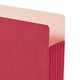 Smead Red Colored File Pocket Folders Pack, 5 1/4 Inch Expansion ...