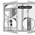 INNOVART Enclosed Bulletin Board 48”x36”, Lockable Dry Erase ...